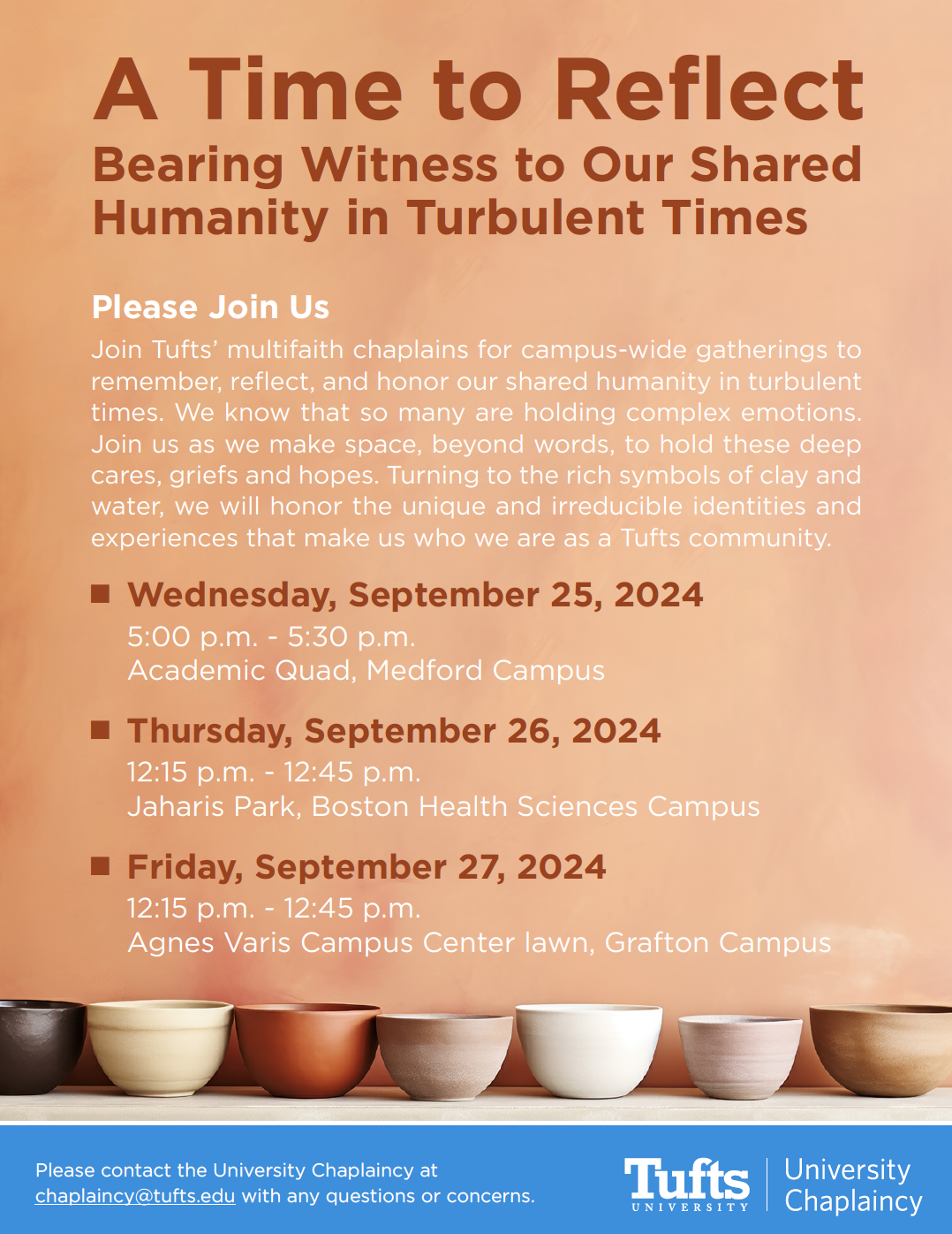 A Time to Reflect: Bearing Witness to Our Shared Humanity in Turbulent ...